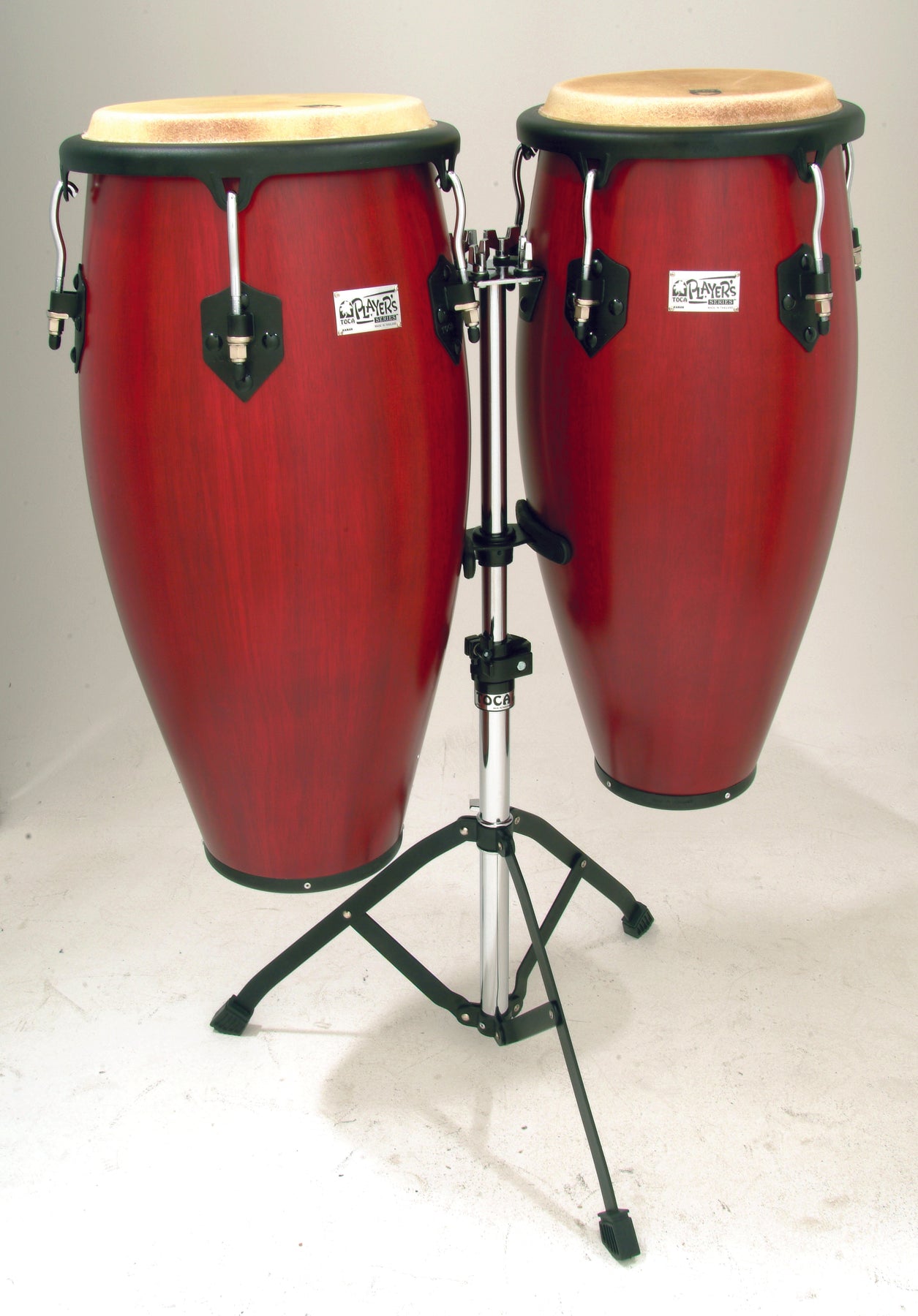 Player's Series Wood Conga Set with Double Stand - Cherry – TOCA Percussion