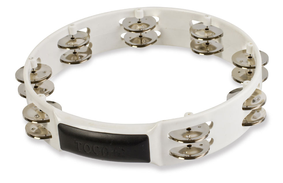 Toca Supertone Tambourine, 10" PVC Shell – TOCA Percussion